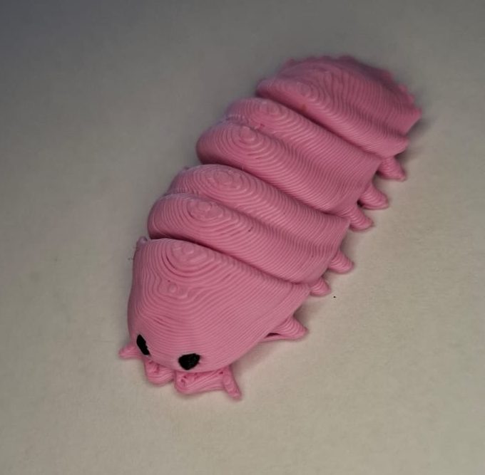 Pink Isopod Figurine - Isopod Farms